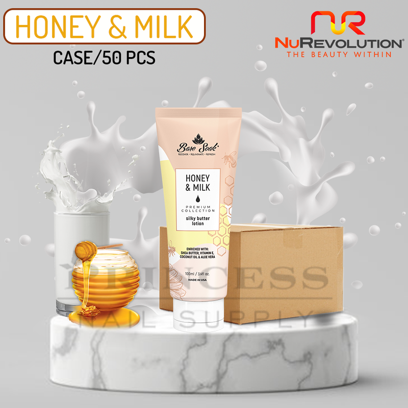 Bare Soak New Packaging Lotion 3.4oz - Honey & Milk – muasupply.com
