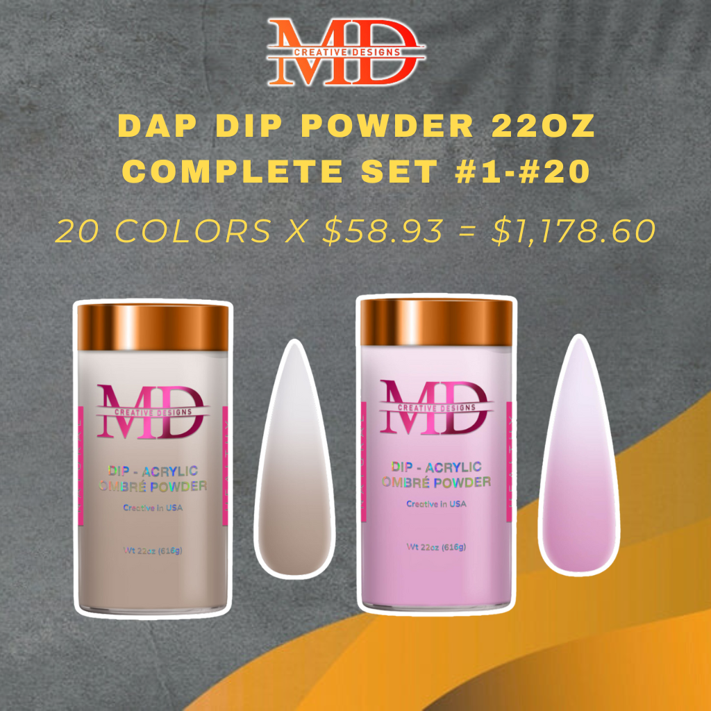 MD DAP & DIP POWDER 22OZ COMPLETE SET – muasupply.com