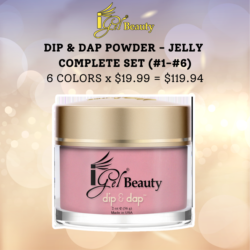 IGEL BEAUTY DIP & DAP POWDER - JELLY COMPLETE SET – muasupply.com