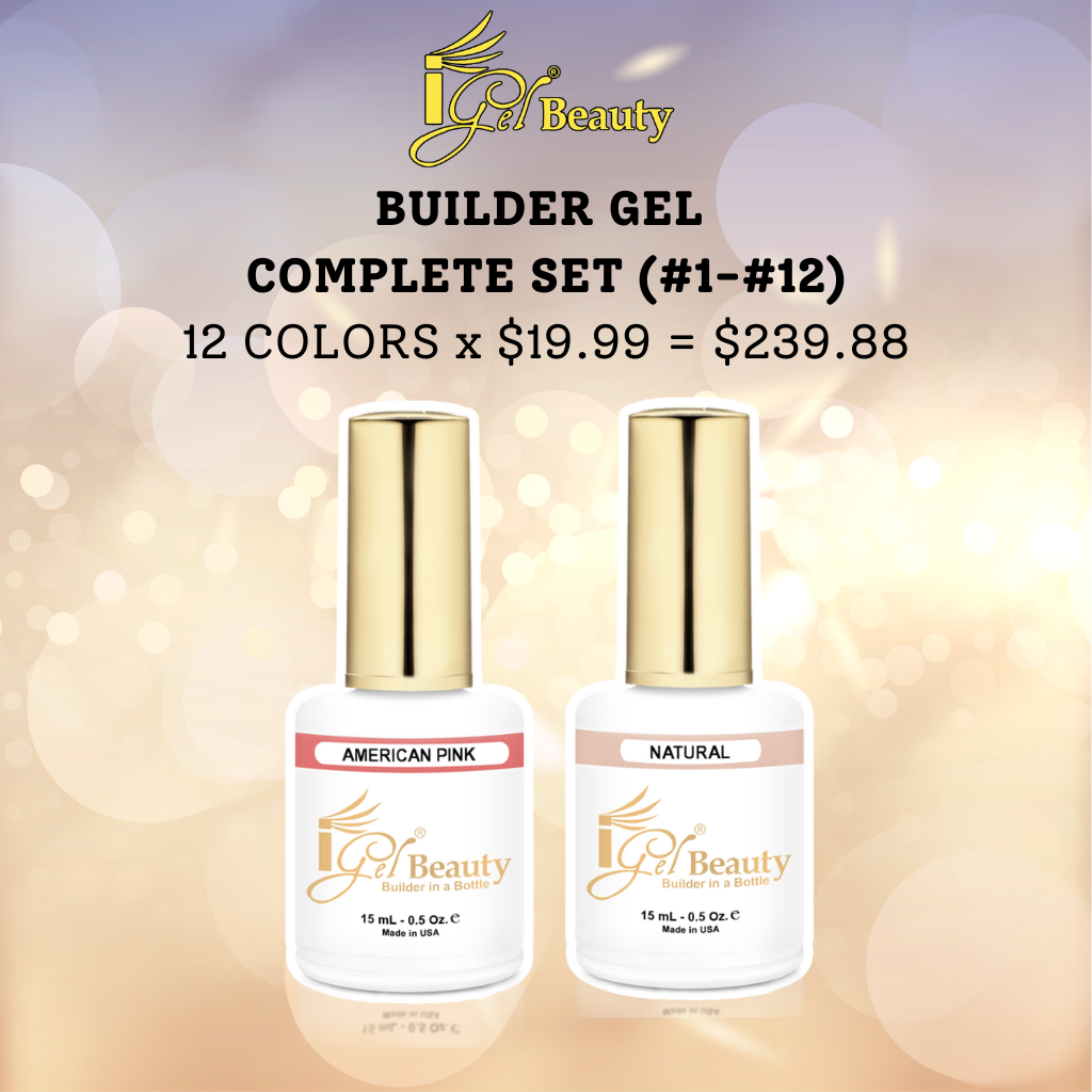 IGEL BEAUTY BUILDER GEL COMPLETE SET – muasupply.com