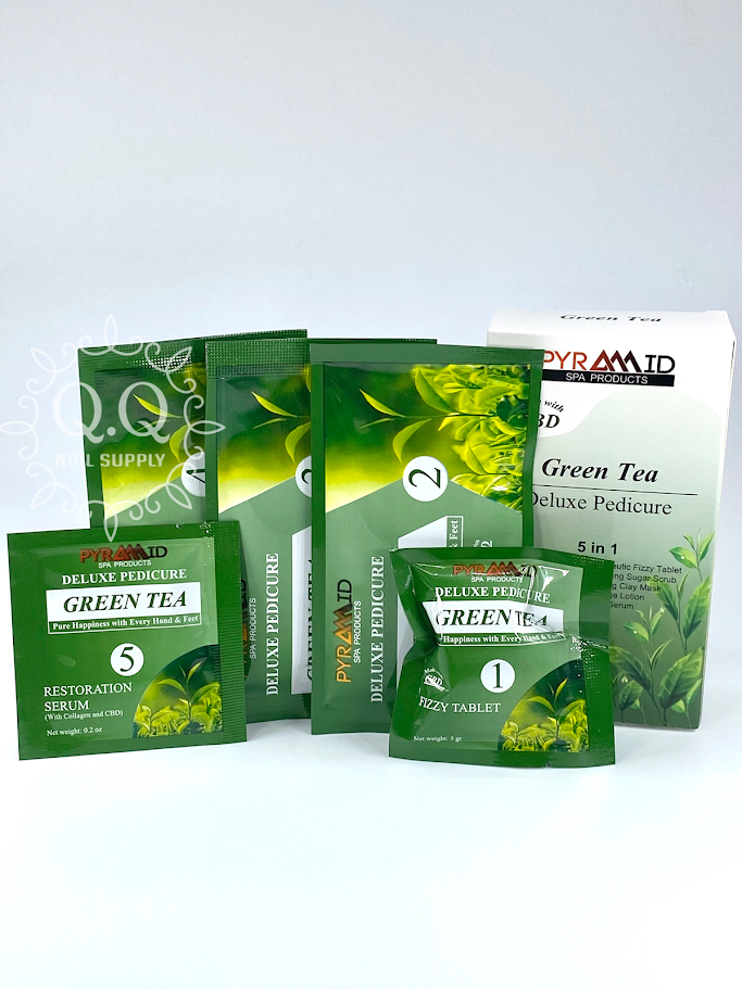 Pyramid Deluxe Pedicure 5 in 1 - Single Pack (9 Scents) - Green Tea ...