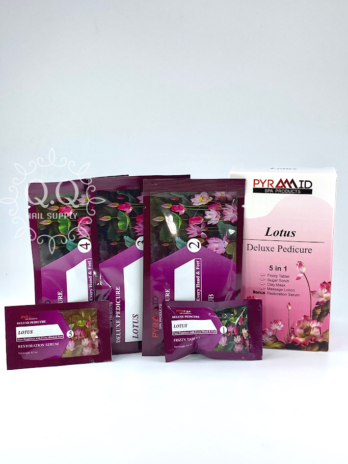 Pyramid Deluxe Pedicure 5 in 1 - Single Pack (9 Scents) - Lotus ...