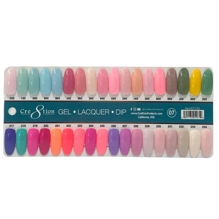 Cre8tion Color Chart - Matching 3 in 1 - 324 colors - #7 – muasupply.com
