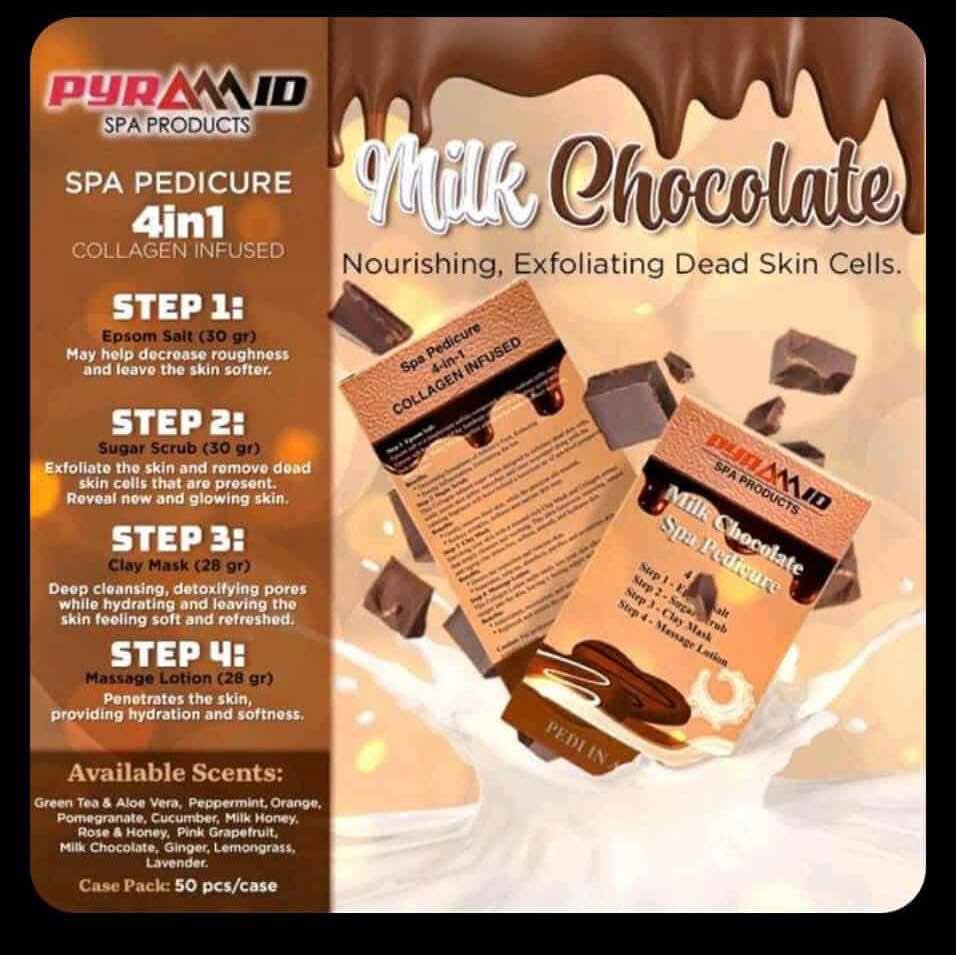 Pyramid SPA PRODUCTS 4in1 Milk Chocolate – muasupply.com
